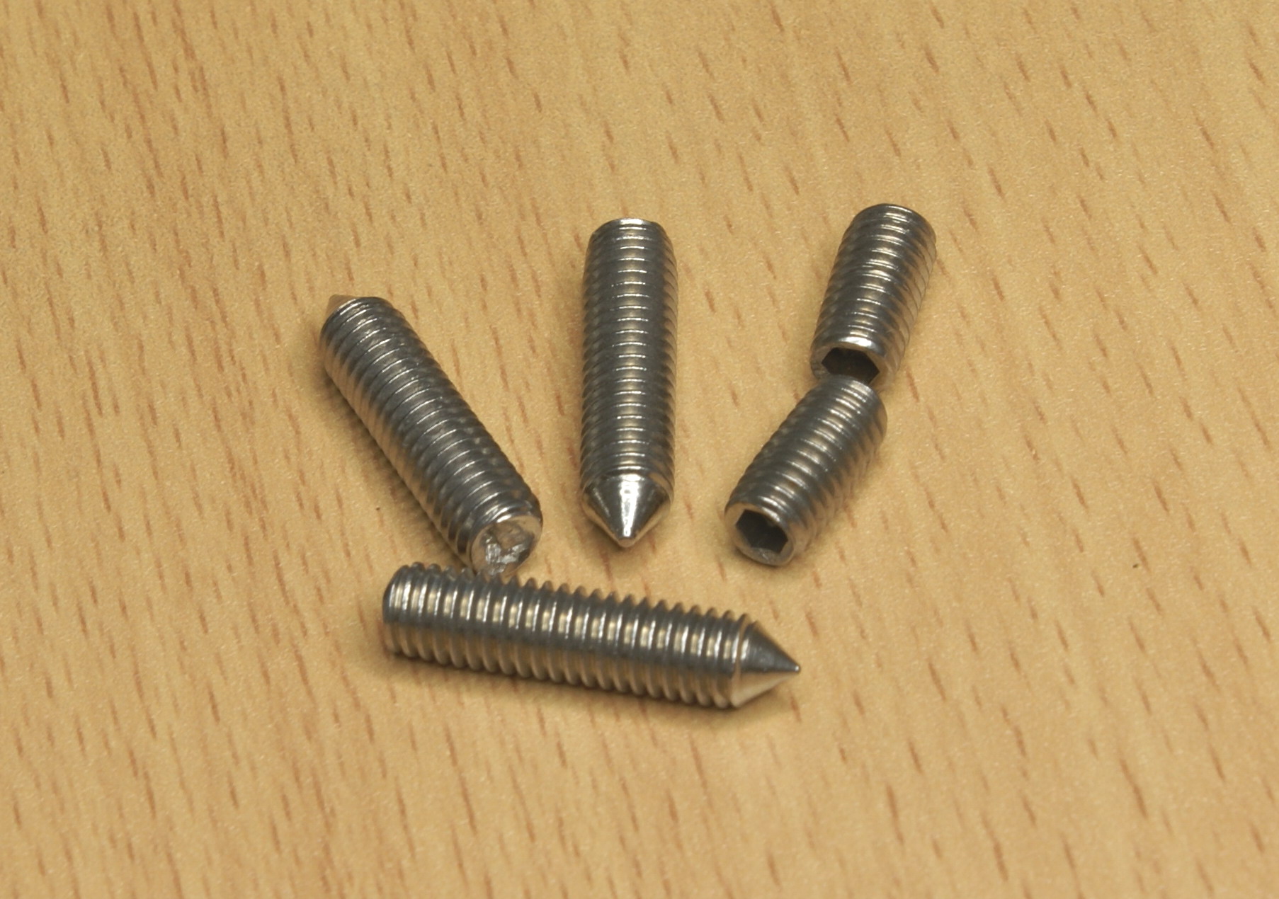 Stainless steel hexagon socket set screws-Sample library ...