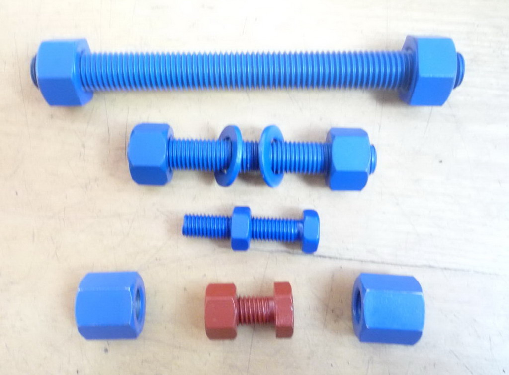Hex nut and threaded rod assemblies-Sample library-chinaFastenerinfo.net