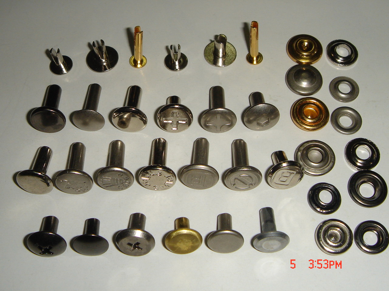 SPLIT DRIVE ANCHORS & RIVETS-Sample library-chinaFastenerinfo.net