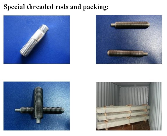Special threaded rods and packing-Sample library-chinaFastenerinfo.net