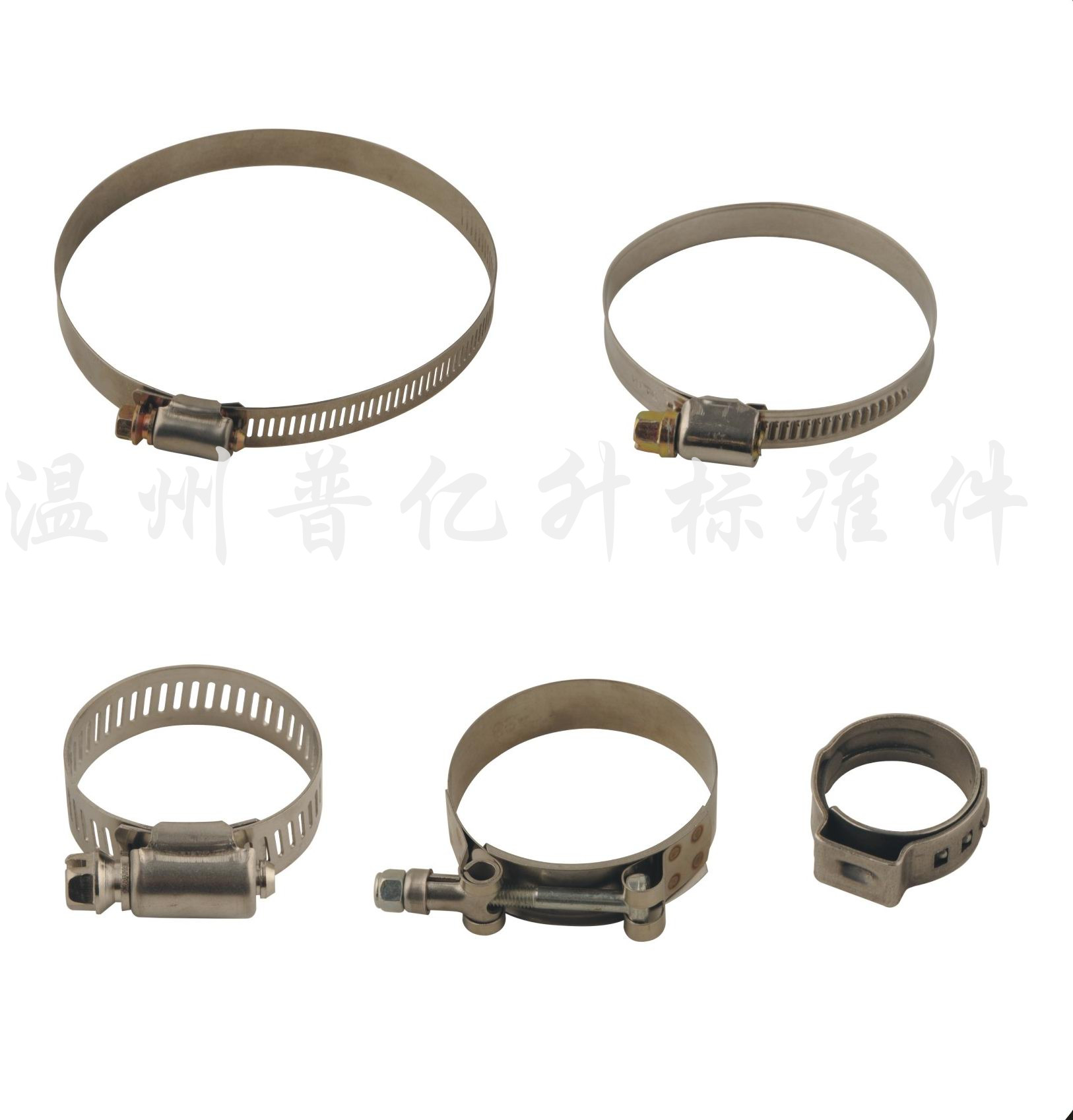 Worm drive hose hoops-Sample library-chinaFastenerinfo.net