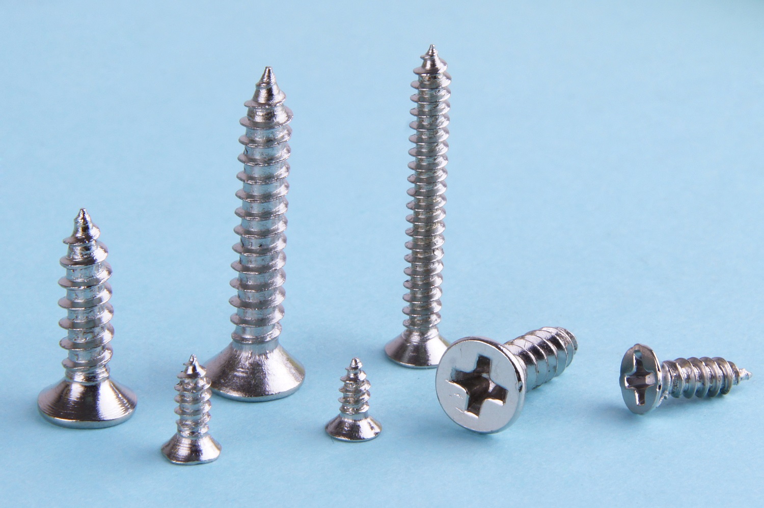 Countersunk head tapping screws -Sample library-chinaFastenerinfo.net