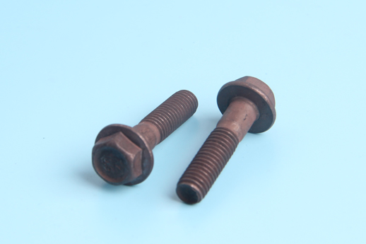 Stainless steel concave head hexagon flange bolt-Sample library ...