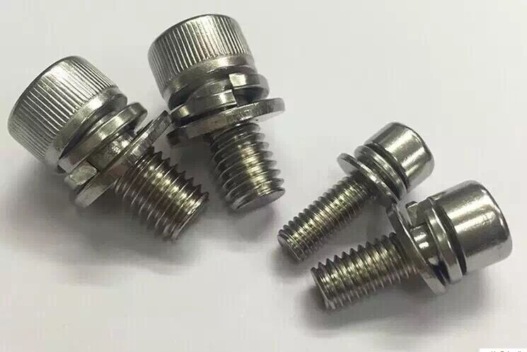 Stainless steel hexagon cylinder combination screw-Sample library ...