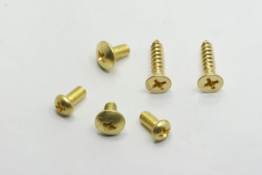 Cup head screws with brass 、countersunk head screws with brass-Sample ...