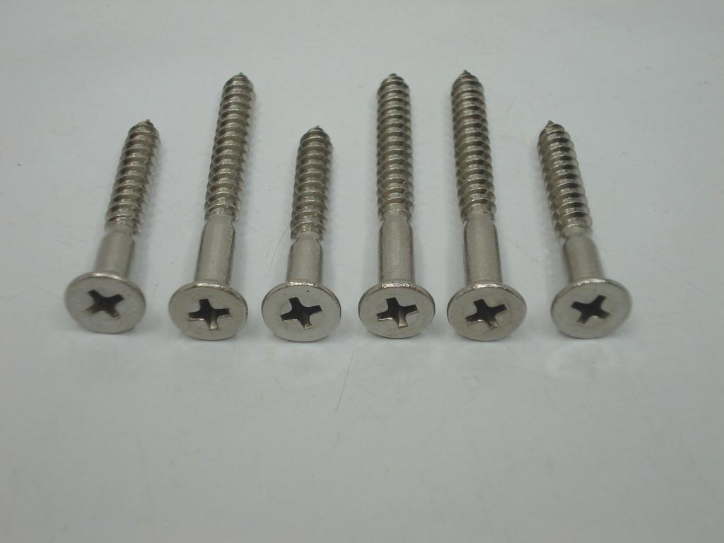 Stainless steel cross recessed countersunk head wood screws-Sample ...