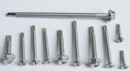 SUS302/304/410 Stainless self-drilling screws-Screws-非标紧固件-金蜘蛛紧固件网